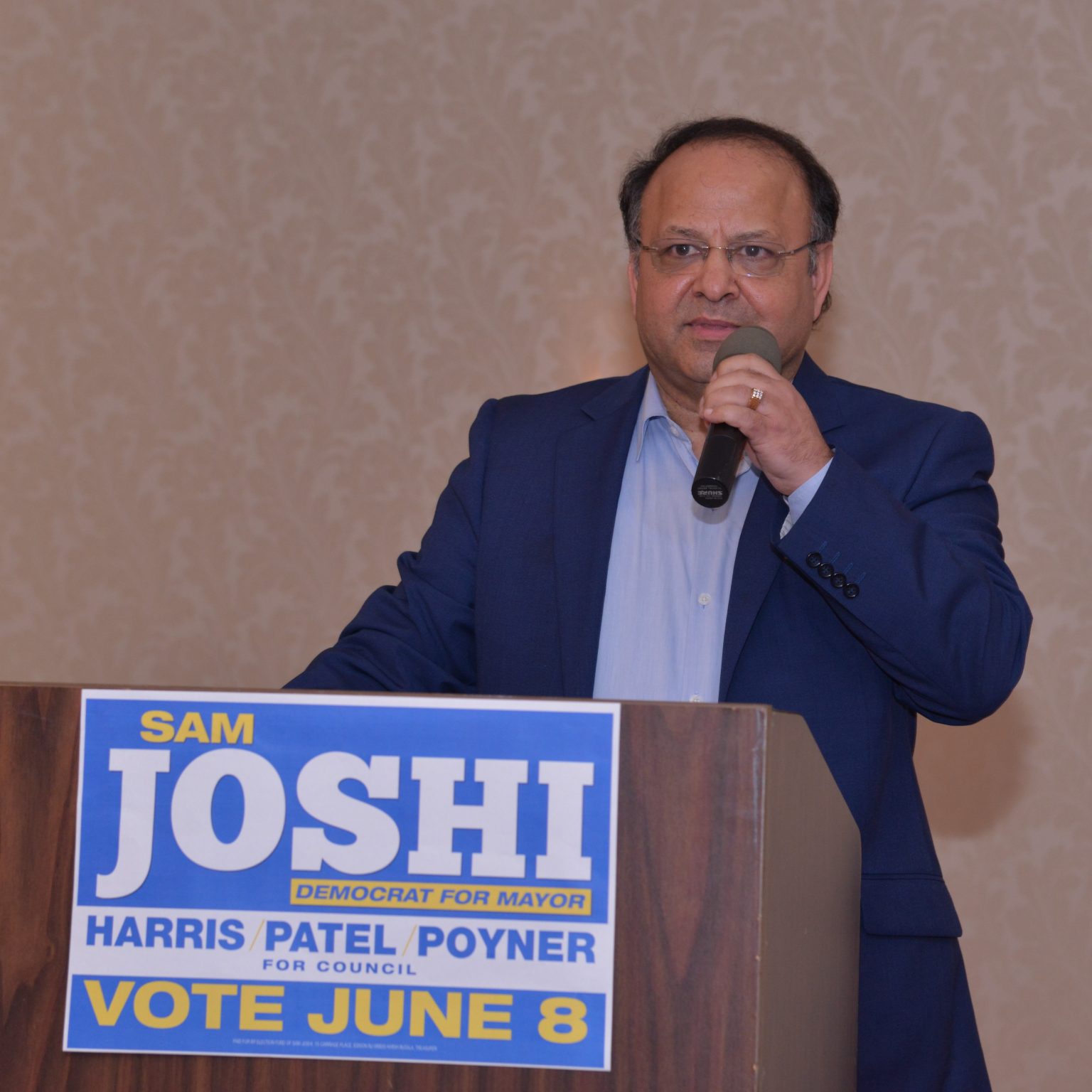 SAM JOSHI TO RUN FOR MAYOR OF EDISON, NJ – The Indian EYE