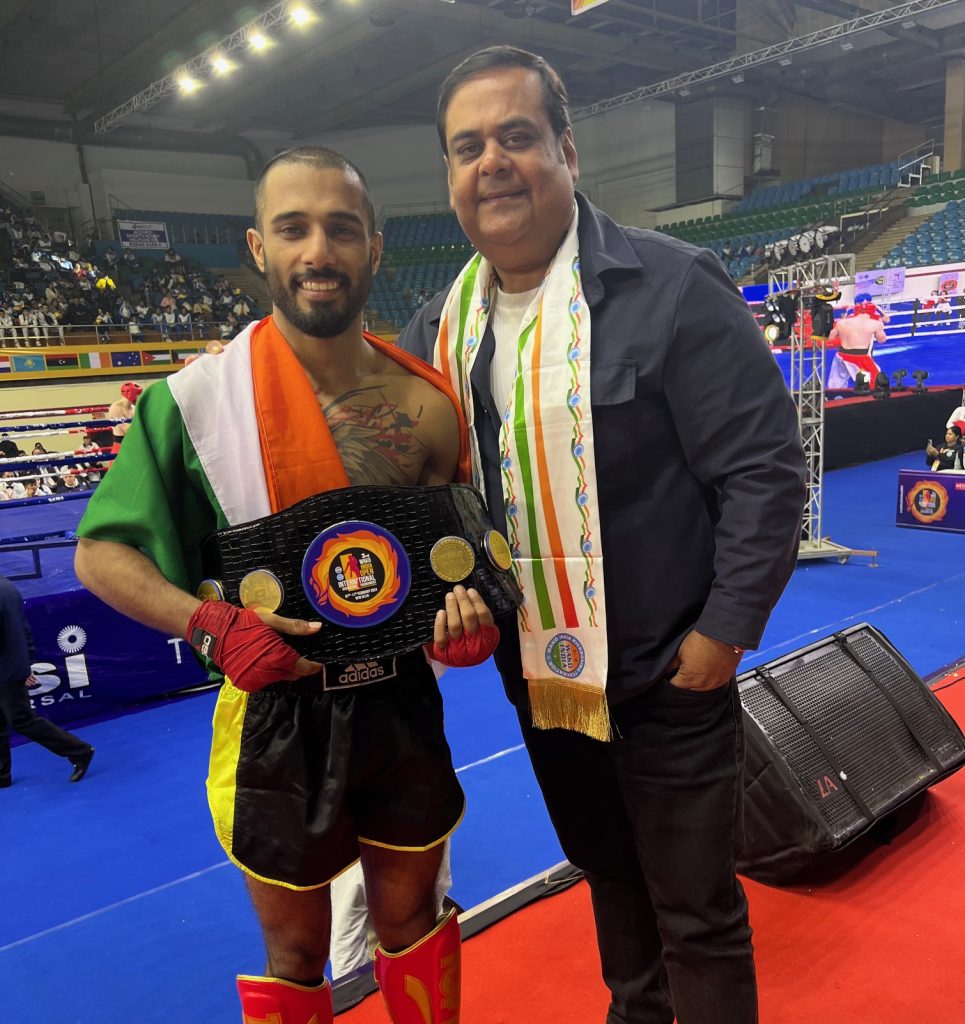 Filmmaker Rahul Mittra presides over India-International Kickboxing ...