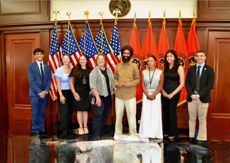 Nassau County Executive Bruce Blakeman honors legendary Punjabi singer ...